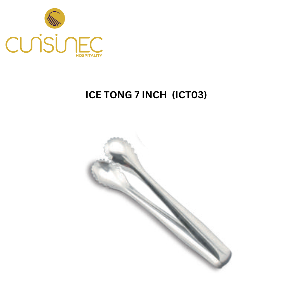 ICE TONG 7'' INCH - The Cuisinec